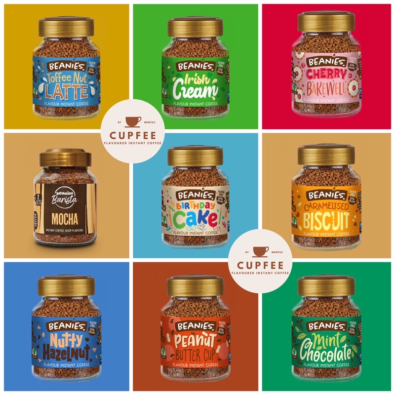 (พร้อมส่ง เข้าใหม่ หมดอายุ 2023-2024) กาแฟหอมๆ Beanies Flavour Instant ...