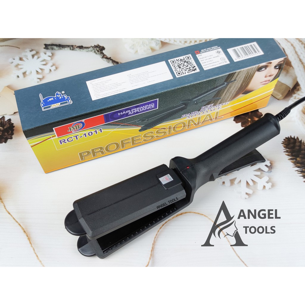 ช่างทำผมนิยมใช้ CKL JMF 1011 เครื่องหนีบผม ที่หนีบผม ทำวอลลุ่ม งุ้มปลาย หนีบผมตรง ปรับความร้อน 4 ...