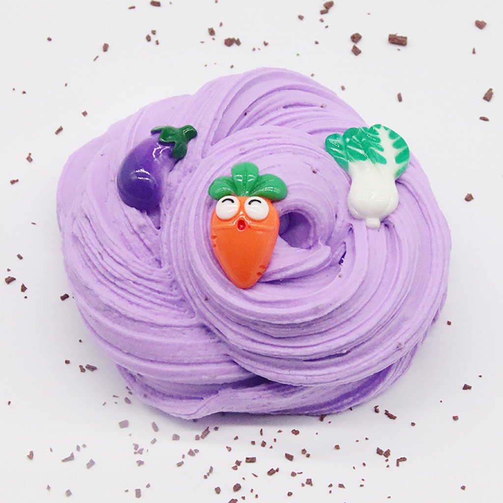 60ml/100ml Cloud Clay Simulated Vegetables Slime Putty Scented ...
