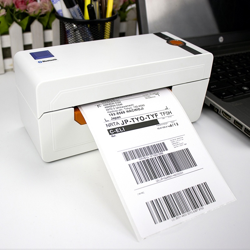 NETUM Desktop Thermal Label Printer NT-LP110A Thermal Barcode Printer ...