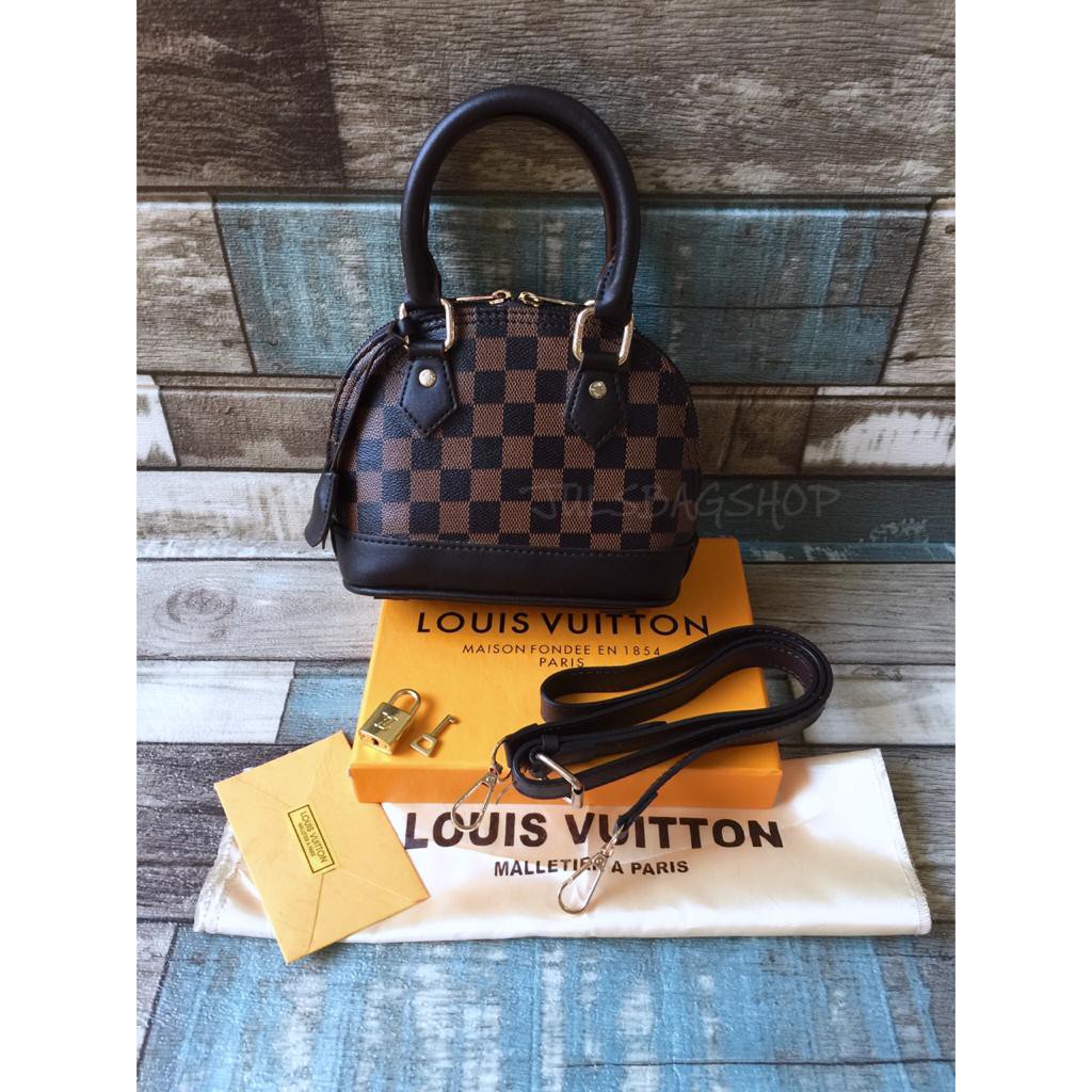 LV ALMA MINI FREE BOX IMPORT FULL EMBOSS LV WtH1 - 4cg3gwebq2 - ThaiPick