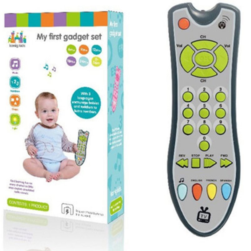 KITTYBaby Remote Control Toy Learning Lights Remote for Baby Click ...