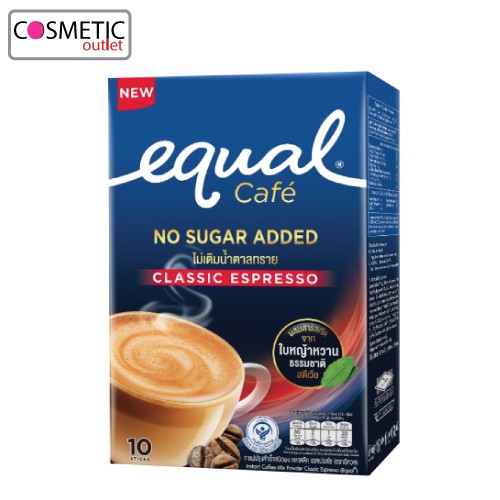 Equal Instant Coffee Mix Powder Espresso 10 Sticks อิควล กาแฟปรุงสำเร็จ ...