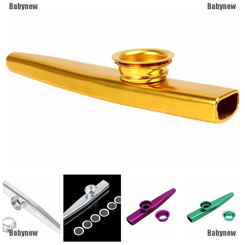 เครื่องดนตรีแฟชั่นโลหะ Kazoo Harmonica - babynew.th - ThaiPick