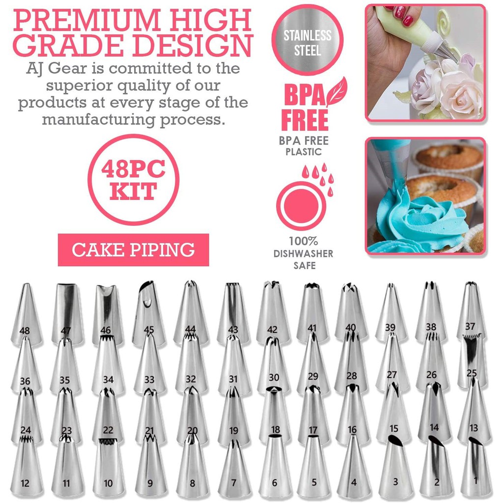 333 piece cake turntable decoration decorating mouth set decorating ...