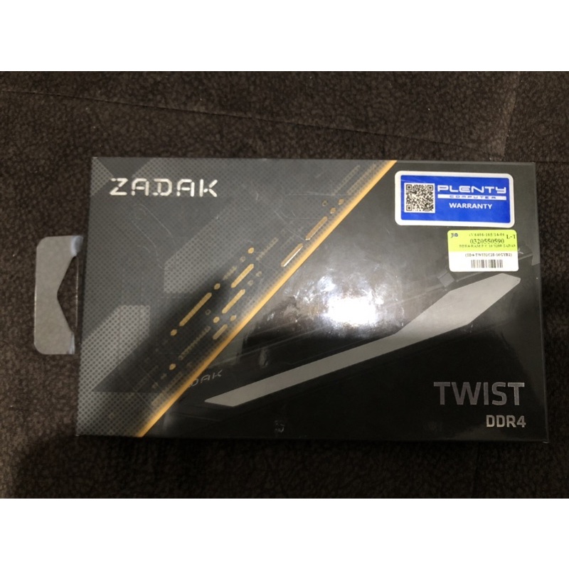 Ram 16G (8GBx2) bus 3200 DDR4 ยี่ห้อ ZADAK มือ 1 ส่งฟรี ไม่เคยแกะ ...