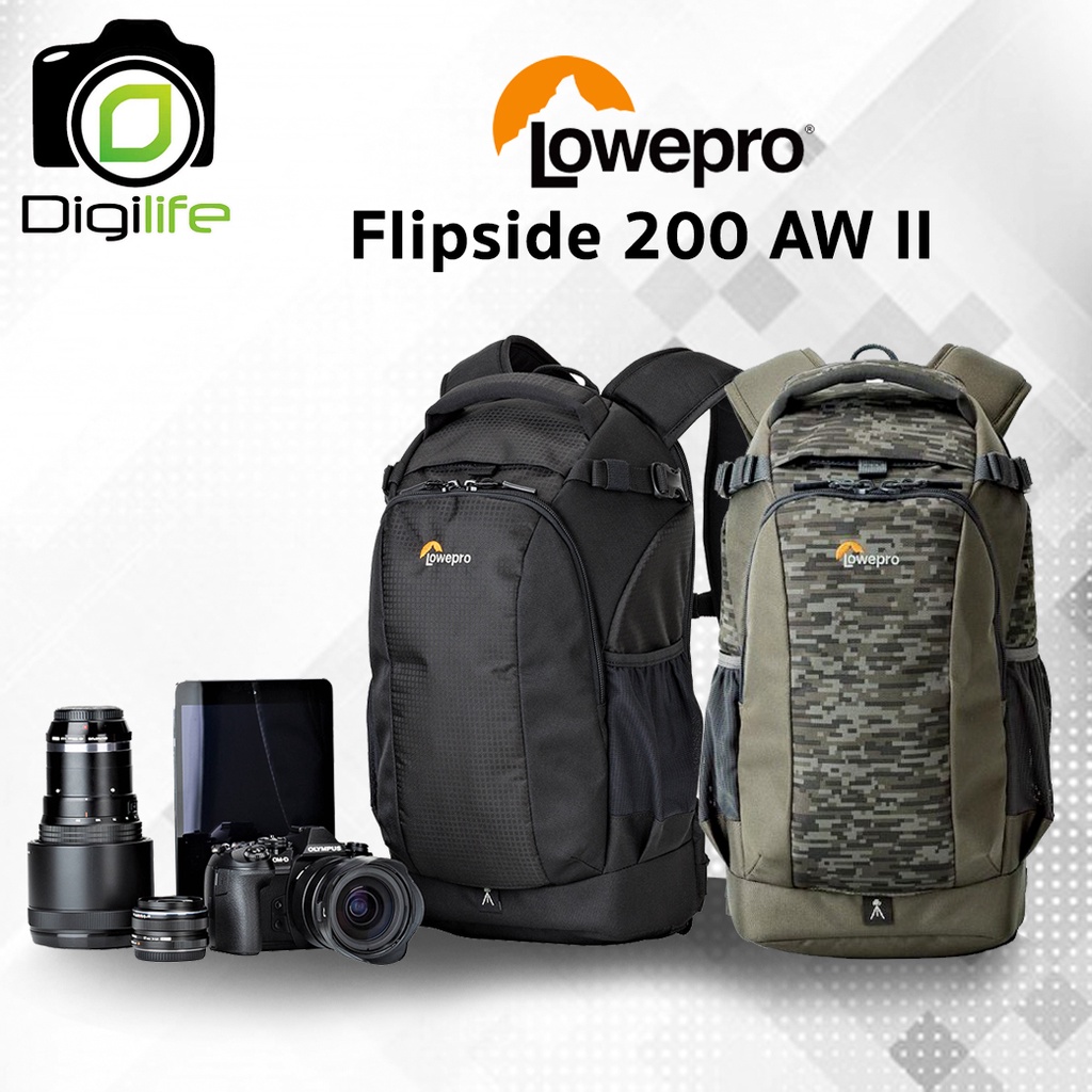 Lowepro Backpack Flipside 200 AW II - กระเป๋ากล้อง bag ใส่ Taplet ได้ ...