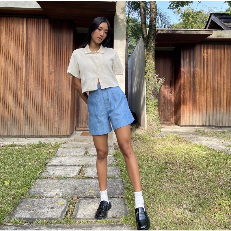 The Pocket Wood Kira Shorts (Size S) - androcles.p - ThaiPick