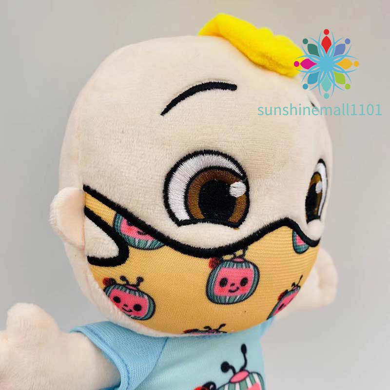 SM01 Cocomelon JJ Plush Toy 26cm/10in Boy Stuffed Doll Educational Kids ...