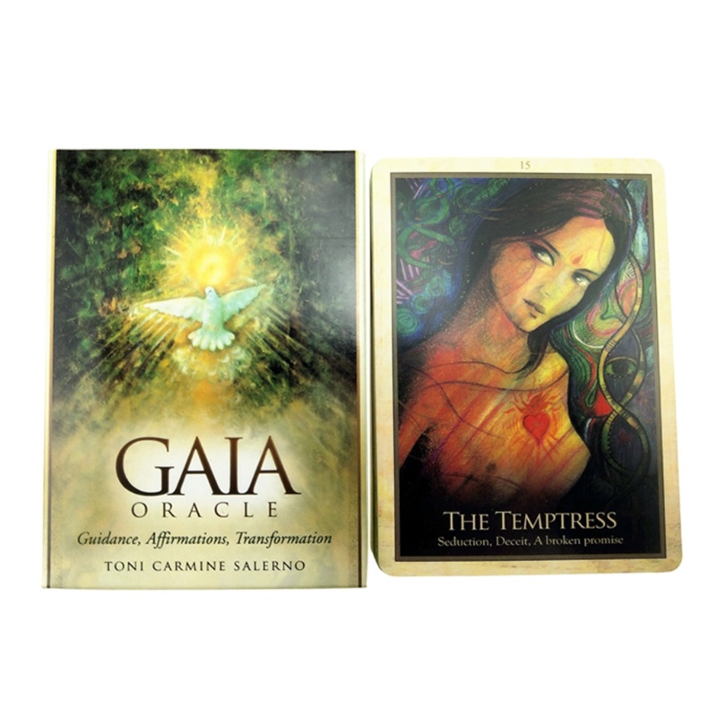Gaia Oracle Cards 45-Card Deck Tarot English Version Party Board Game ...