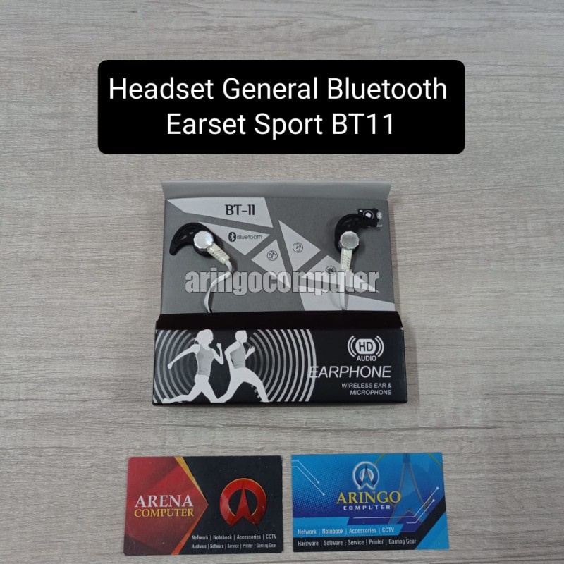 ชุดหูฟังบลูทูธทั่วไป BT11 สําหรับเล่นกีฬา - aringobalikpapana4.th - ThaiPick