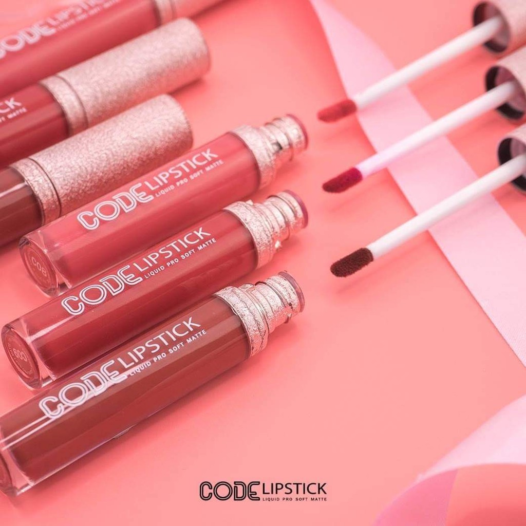 (แท้) Cosluxe Code Lipstick Liquid Pro Soft Matte คอสลุคส์ โค้ด ลิปซอ ...