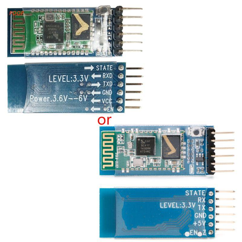 POOP HC-05 6Pin Wireless Bluetooth RF Transceiver Board Module Serial ...