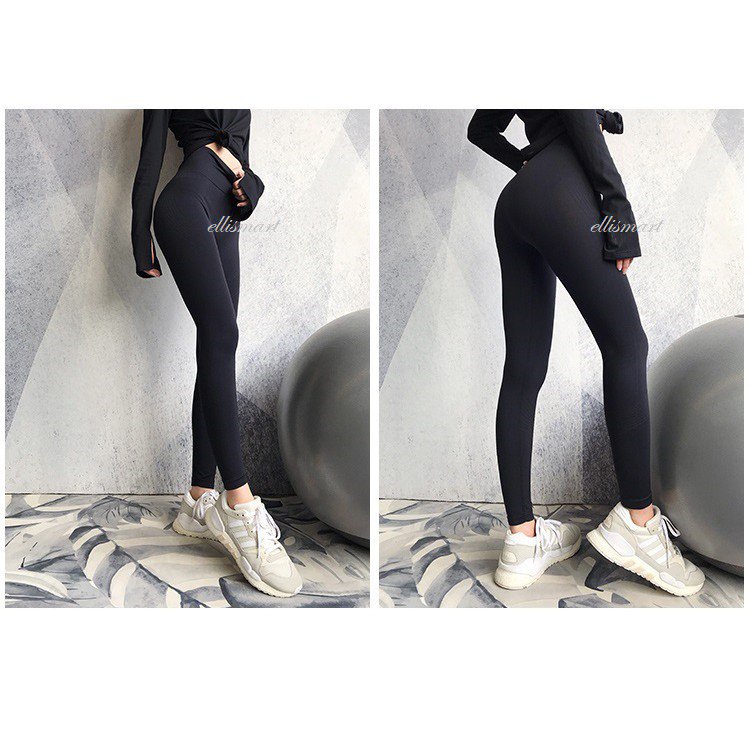 Design Color Women Stretch Yoga Pant Seamless Sport Comfort Lining ...