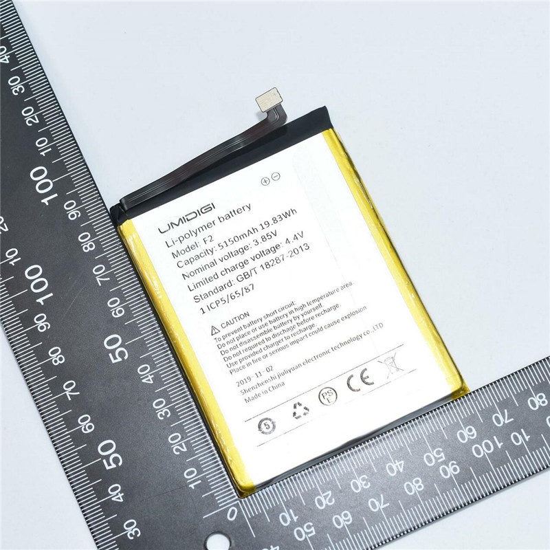 Mobile phone battery for UMIDIGI F2 battery 5150mAh Long standby time ...