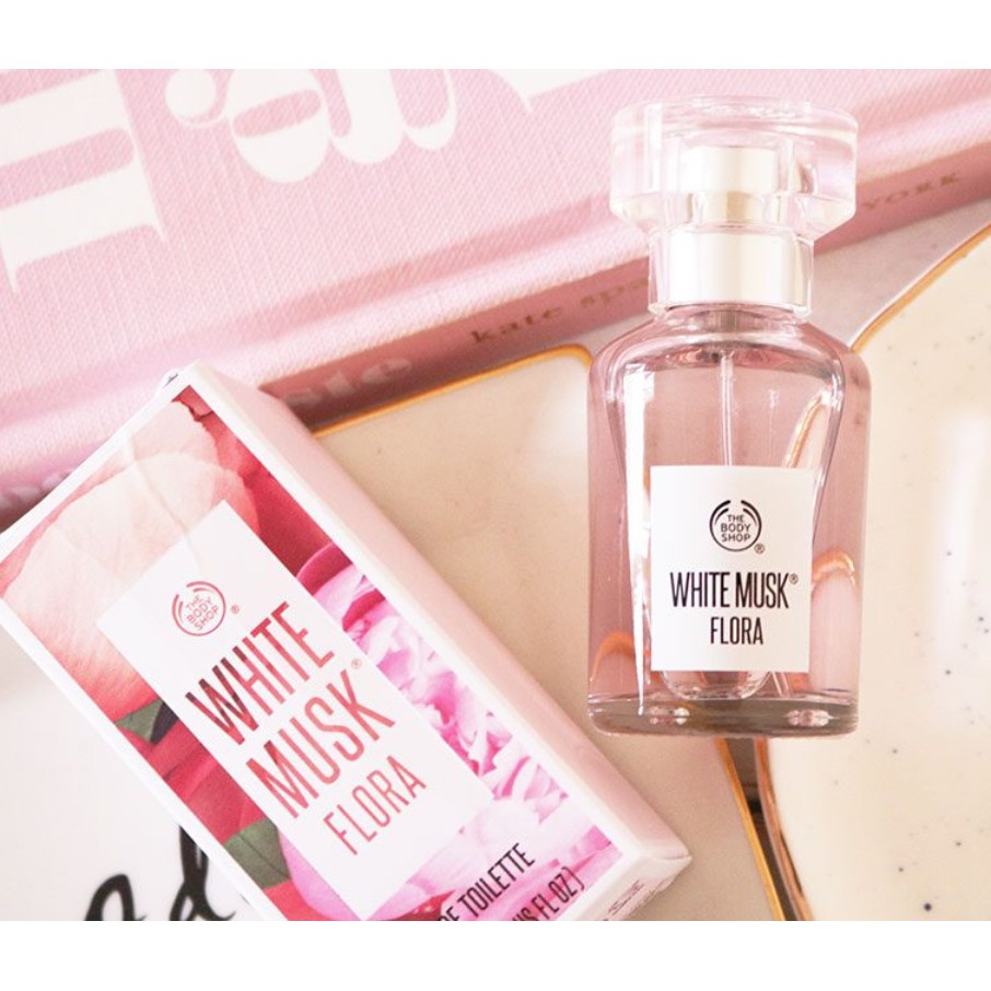 พร้อมส่ง THE BODY SHOP WHITE MUSK® FLORA EAU DE TOILETTE เดอะบอดี้ ช็อป ไวท์ มัสก์ ฟลอรัล โอ เดอ ...