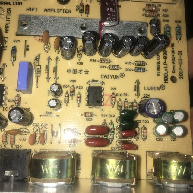 แอมป์จิ๋ว เครื่องขยายเสียง icแอมป์จิ๋ว TA7270P ใช้ในlp-838 ...