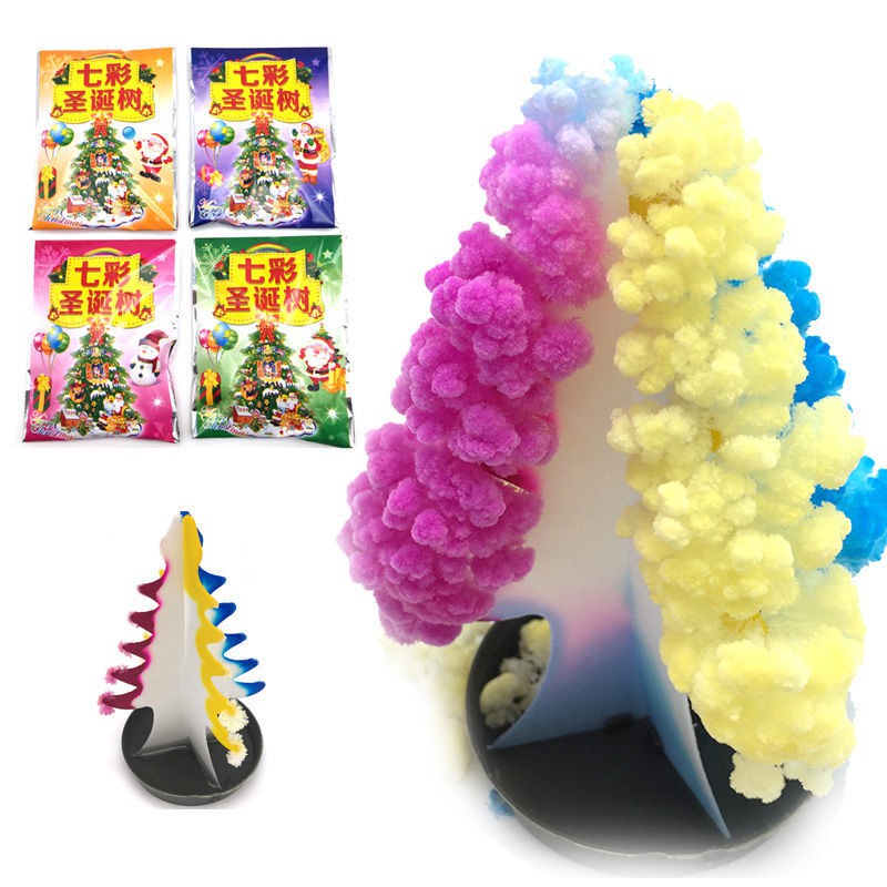 Magic Christmas Tree Colorful Mini Wishing Tree Paper Tree Flowering ...