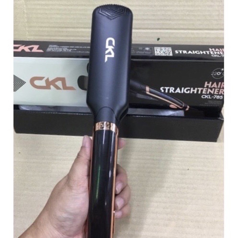อุปกรณ์หนีบผมCKL-785 หนีบผมเรียบ หนีบผมตรง จัดทรงสวยปลอดภัยมีมอก. - barbizon220 - ThaiPick