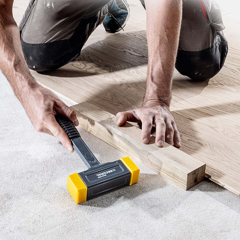 Halder ค้อนหัวสี่เหลี่ยม ไร้แรงสะท้อน SECURAL soft-face mallet non ...