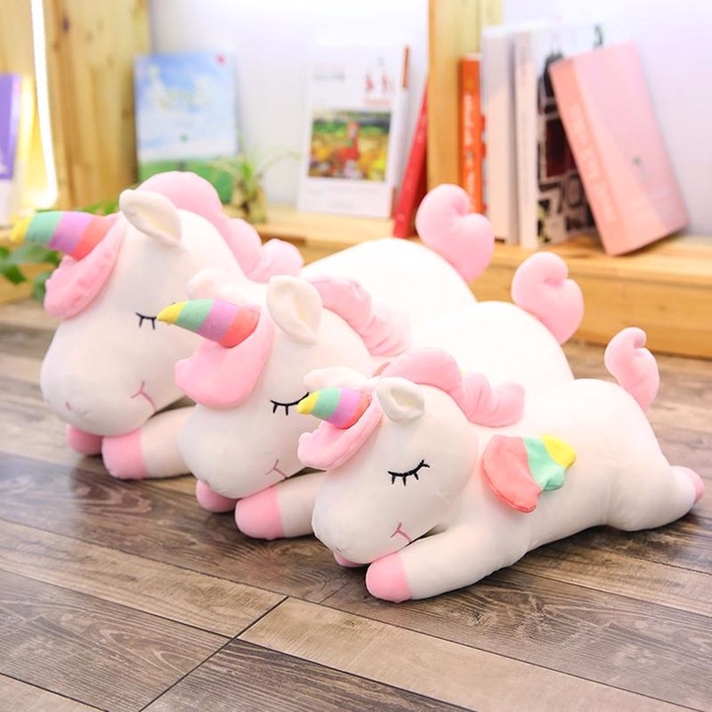 25CM Unicorn Super Soft Material Stuffed Toy Ready Stock WSXE - ccsrpix ...