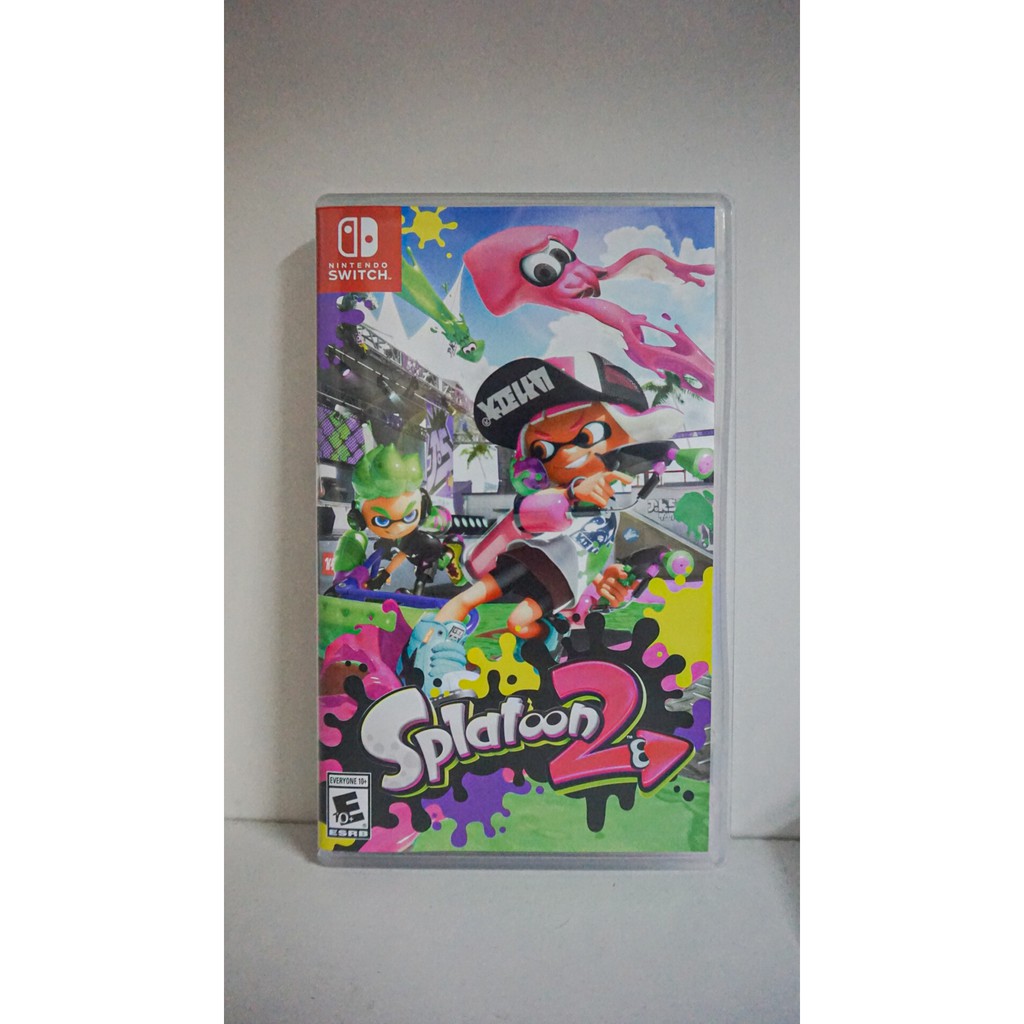 Splatoon 2 มือ 2 Nintendo Switch Game มือ 2 แผ่นเกมนินเทนโด้ มือสอง ...