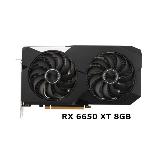RX 6650 XT OC Edition AMD Radeon RX 6650XT 8G 8GB GDDR6 7nm 128บิต ...