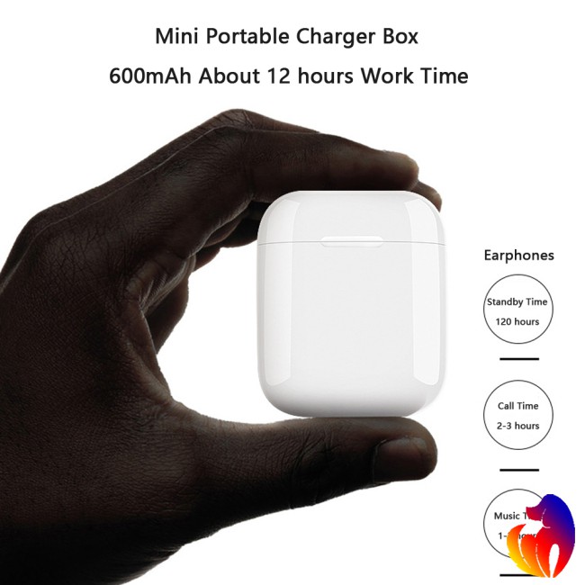 i16 TWS Bluetooth 5.0 Earphone Automatic Boot Stereo Ear Buds 11 Air ...