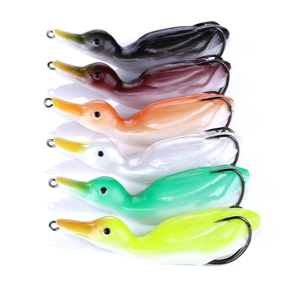 1 X อุปกรณ์เกียร์ 3D Suicide Duck Lures - Pike Zander Musky Catfish ...