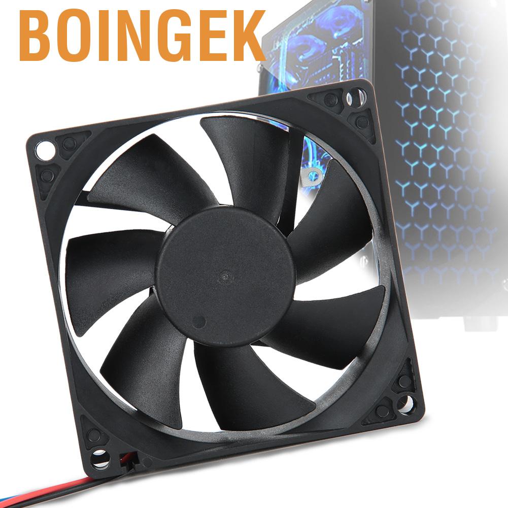 Boingek Large Air Volume Cooler Fan 3pin Cooling for Computer the Rear ...