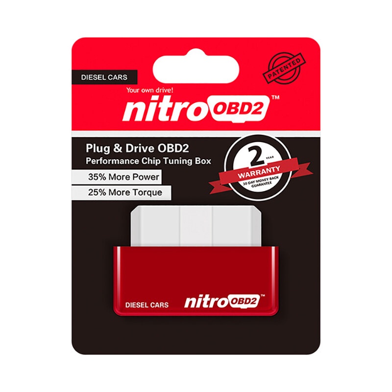 Plug And Drive OBD2 Nitro OBD2 ดีเซล (ของแท้ 100%) ชิปจูนกล่อง ปรับแต่ง ...
