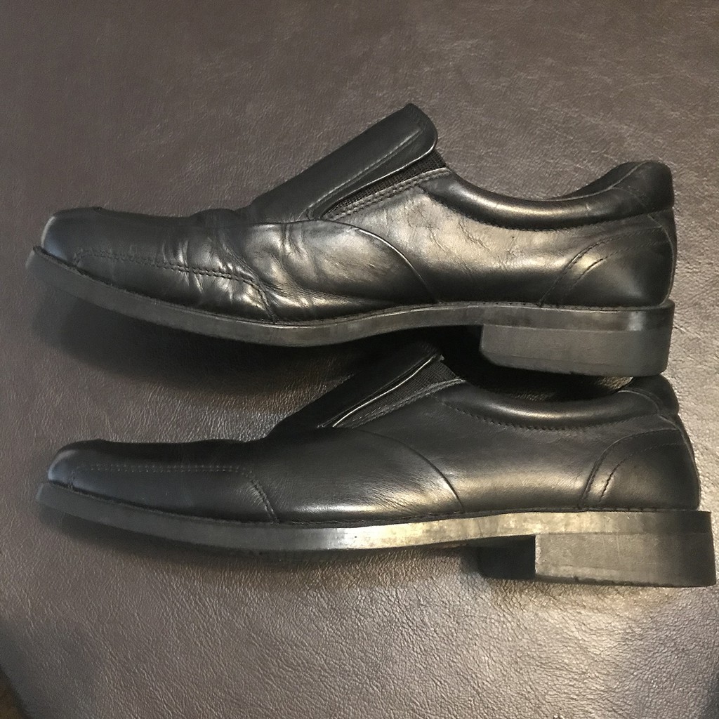 รองเท้าคัชชูหนัง สีดำ Bata Size 40 ใหม่มาก - oakatsocial - ThaiPick