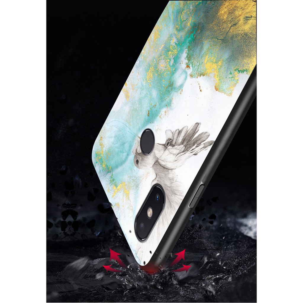 เคสโ Xiaomi Redmi S2 Hard Glass Phone case cover - mooda.th - ThaiPick