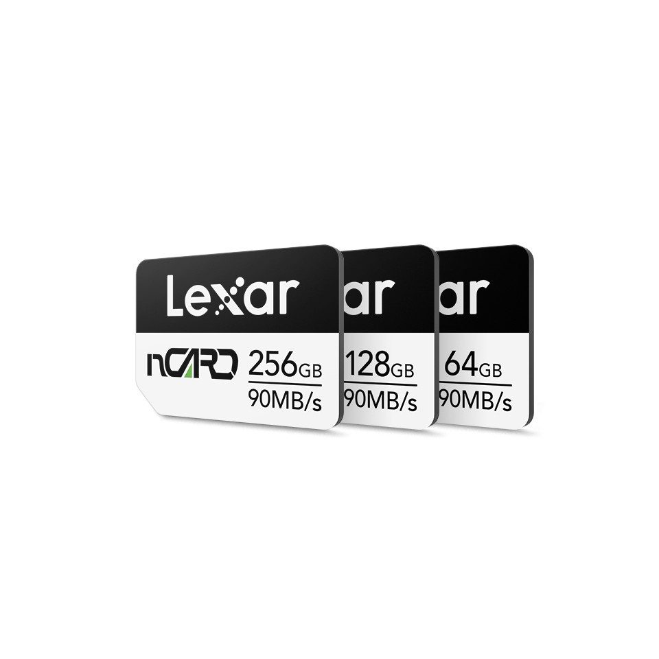 Lexar nCARD NM Cards Nano Memory Card for Huawei 64GB 128GB 256GB NM ...