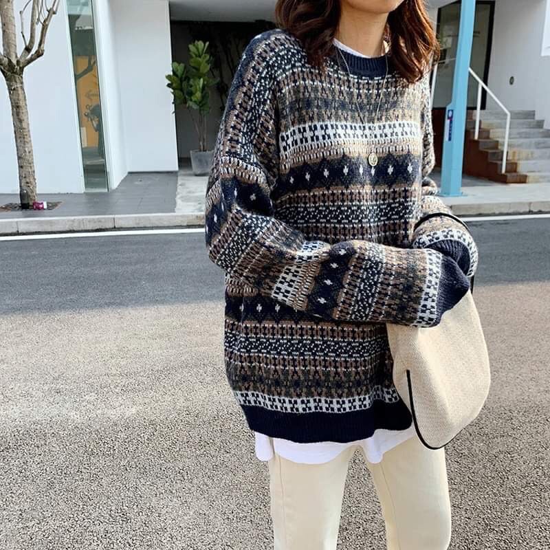 สเวตเตอร์สีสวย ผ้านิ่ม เสื้อคลุมไหมพรมงานดี - mimi.unique - ThaiPick