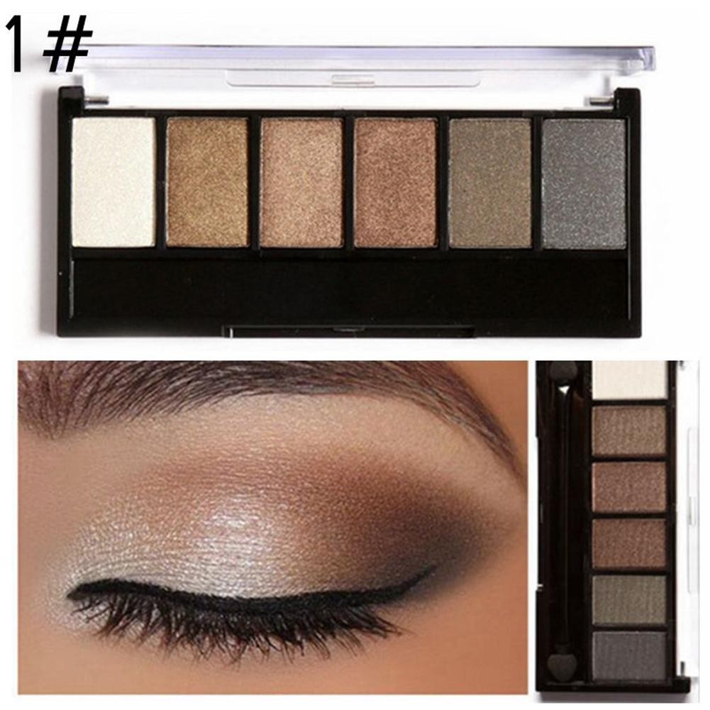 *Sale* Focallure Eyeshadow Palette Fa-06 พาเล็ทสโม้กกี้อาย Pro 6Colors ...