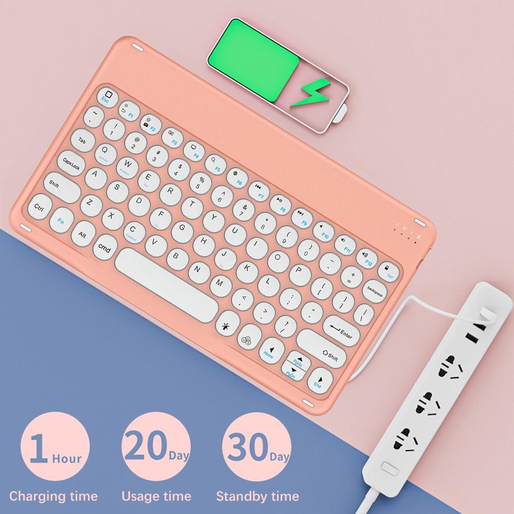FOREVER Fashion Keyboard and Mouse Combo Ultra-Thin Bluetooth Touchpad ...