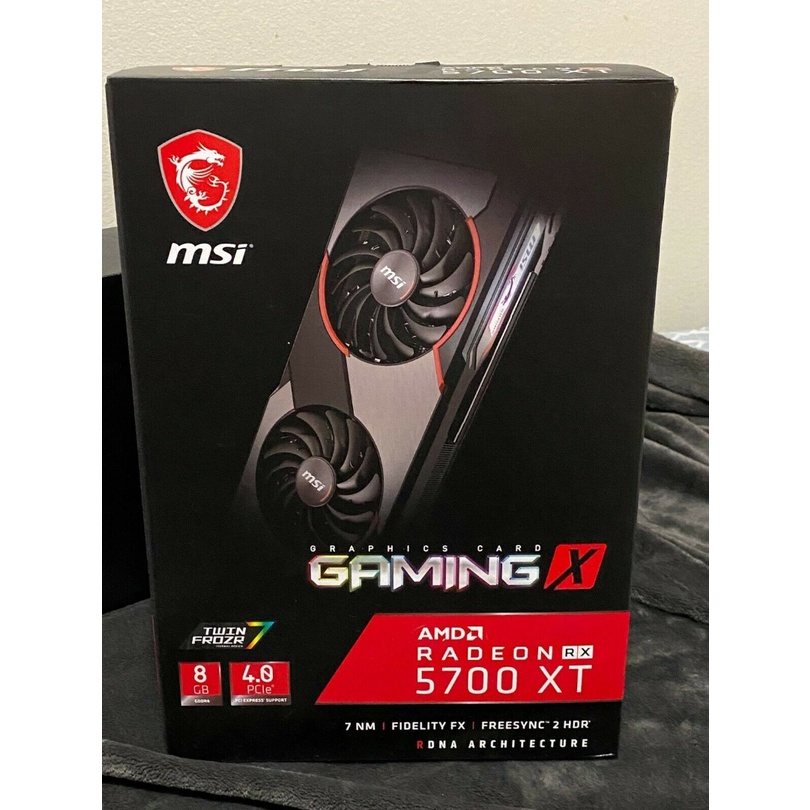 MSI-Radeon-RX-5700-XT-GAMING-X-GDDR6-Graphics Cards | Shopee Thailand