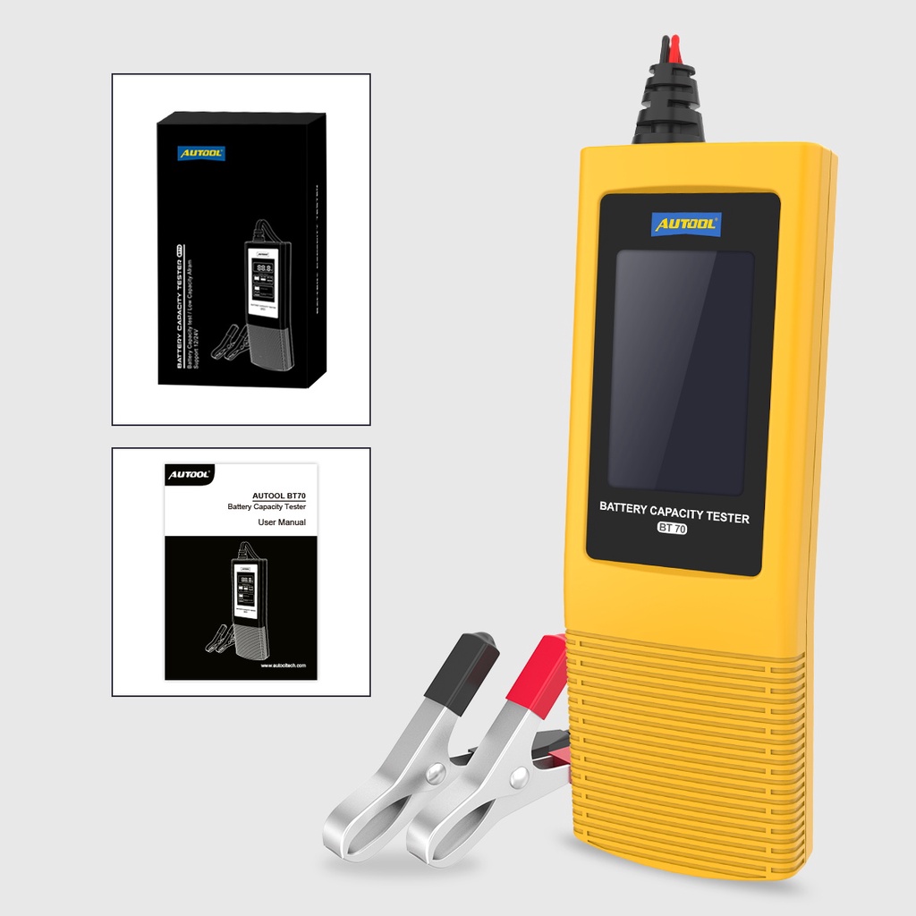 Autool BT70 เครื่องวิเคราะห์แบตเตอรี่ 12V รับประกัน 3 ปี | Shopee Thailand