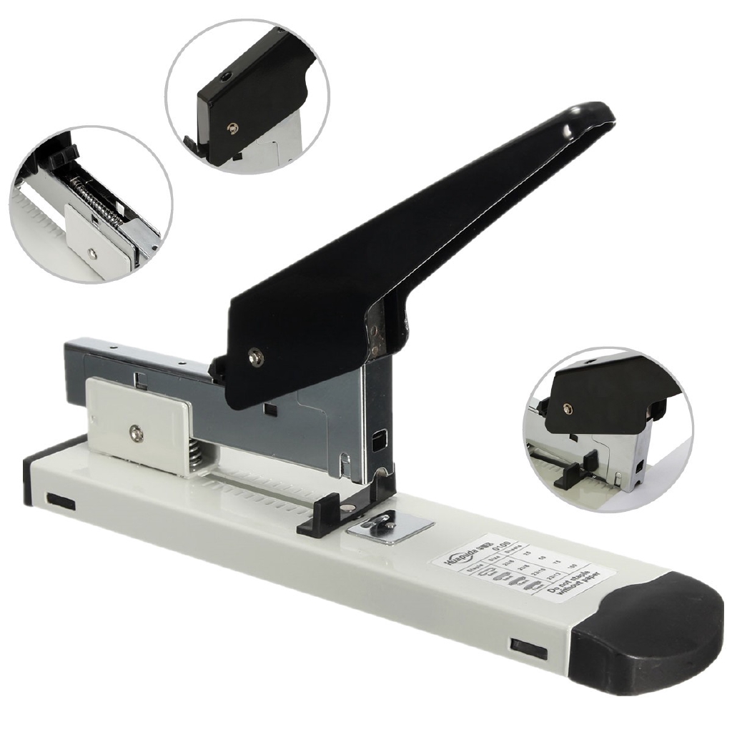 Heavy-Duty Stapler Bookbinding Stapling 120 Sheet Capacity Office ...