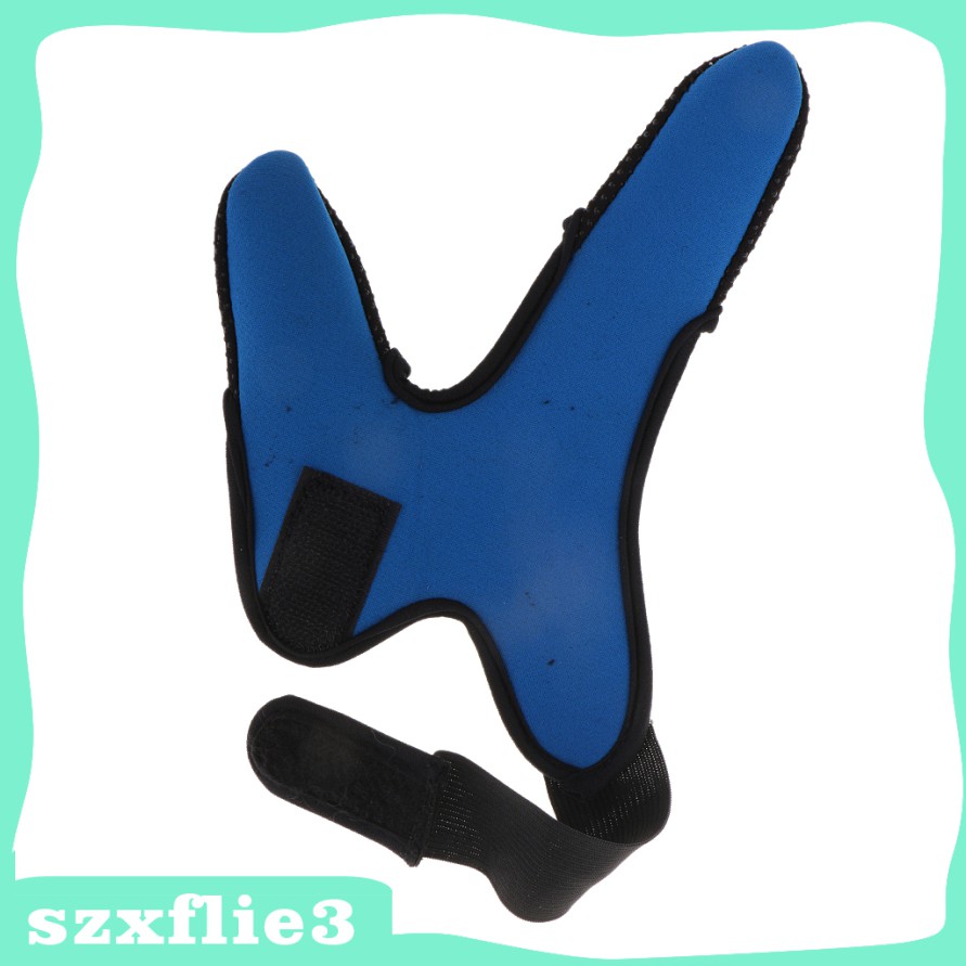 [Szxflie3] 2pcs Fishing Two Finger Gloves Non-Slip Thumb Index Finger ...
