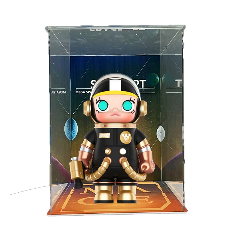 Bubble Mart MEGA Collection 400% นักบินอวกาศ SPACE MOLLY Blind Box Hand ...