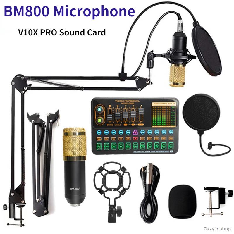 Professional Condenser Microphone BM 800 Wireless Bluetooth V10 PRO ...
