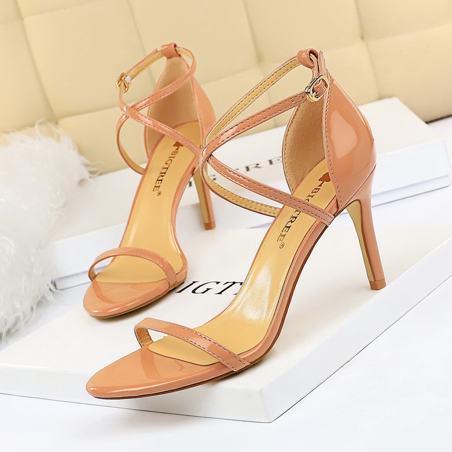 XPSDS · 126-A7 Fashion Summer Simple High Heels Stiletto High-Heeled ...