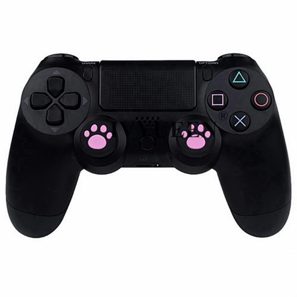 IVYUEEN Grips for PS5 PlayStation 4 PS4 Pro Slim Controller Cat Claw ...