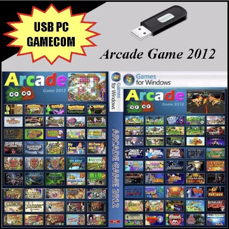 USB เกมส์คอม-Real Arcade v1 135IN1(เล่นได้ทันทีไม่ต้องติดตั้ง) | Shopee ...