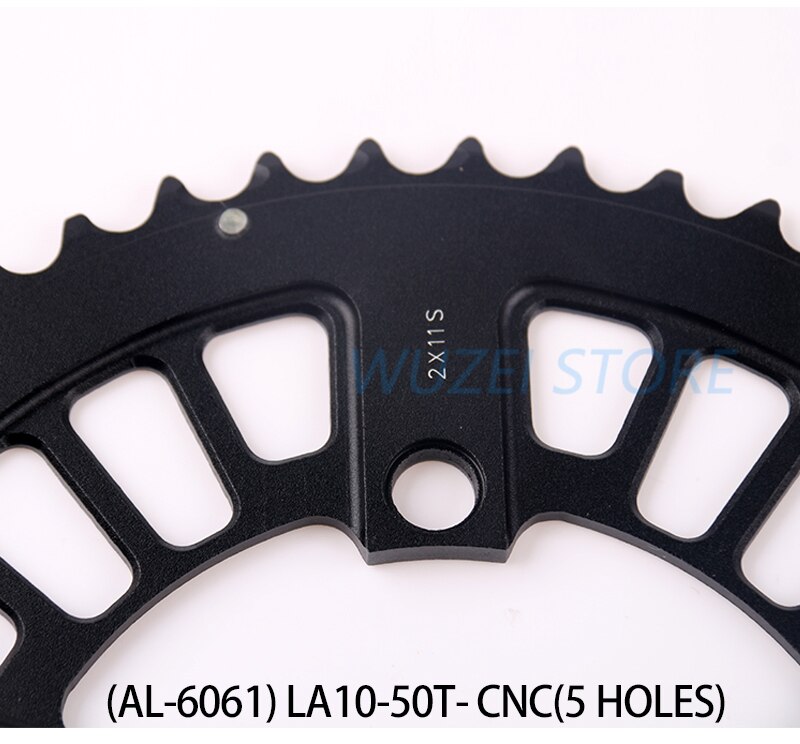 PROWHEEL Road chainrings 34/39/50/53T Aluminum Alloy Steel Sprocket 130 ...