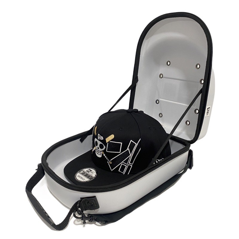 HAT CARRIER BAG BEG SIMPAN TOPI WHITEBLACKGREY CUSTOM 6 PAX 6 BUAH TOPI ...