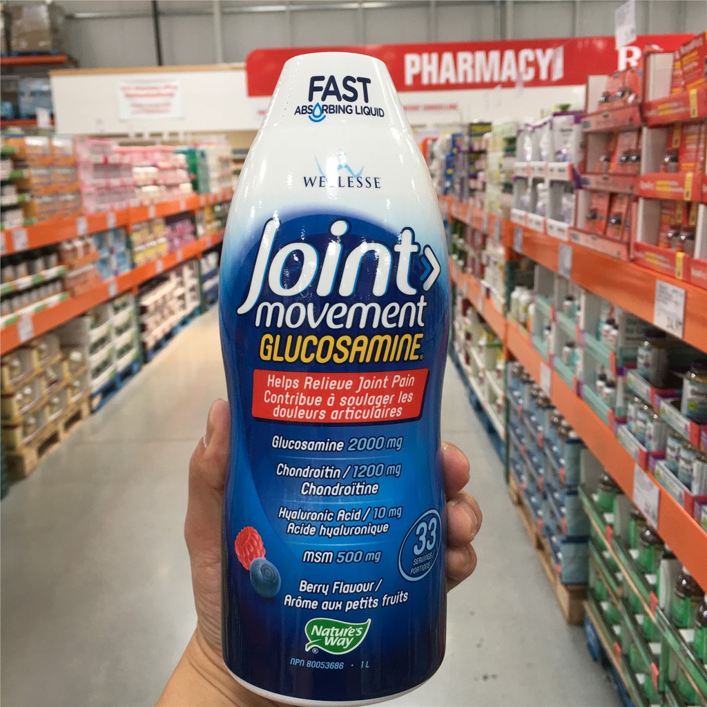 Canada Wellesse Joint Liquid Glucosamine Bone Strength Collagen ...