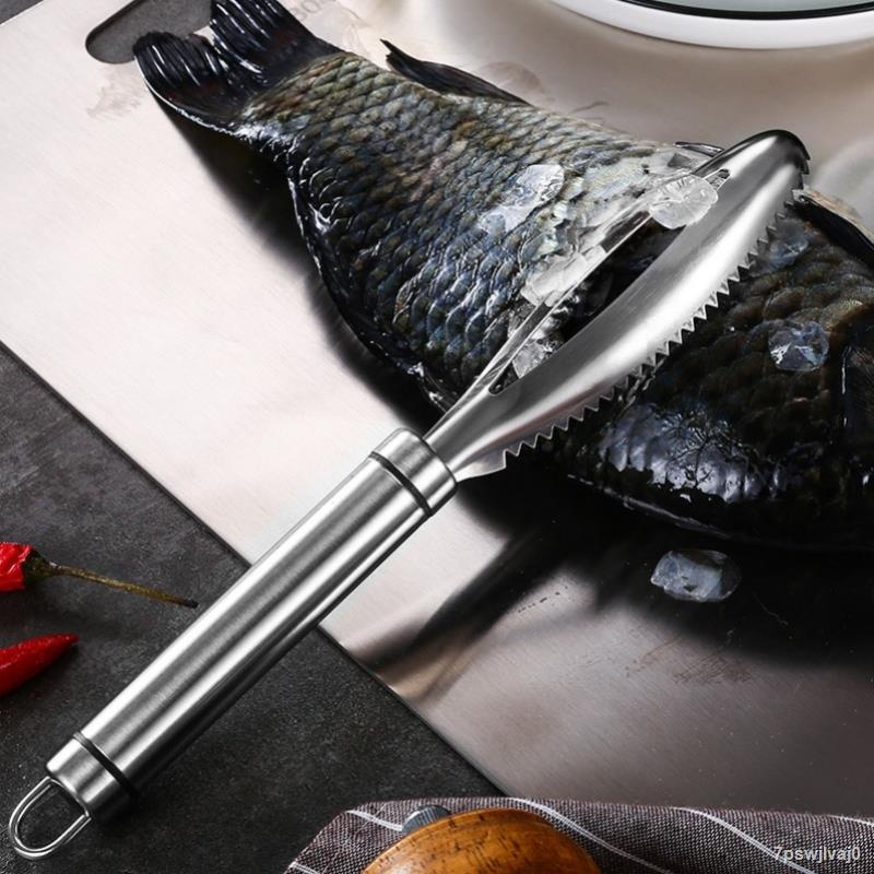 Fish Scales Scraping Graters Stainles Fast Cleaner Remove Skin Brush ...